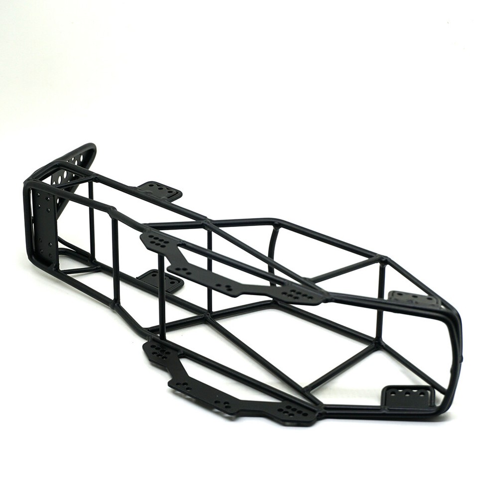 Metal Chassis Frame Body Roll Cage Black For Axial SCX10 1/10 RC Rock ...