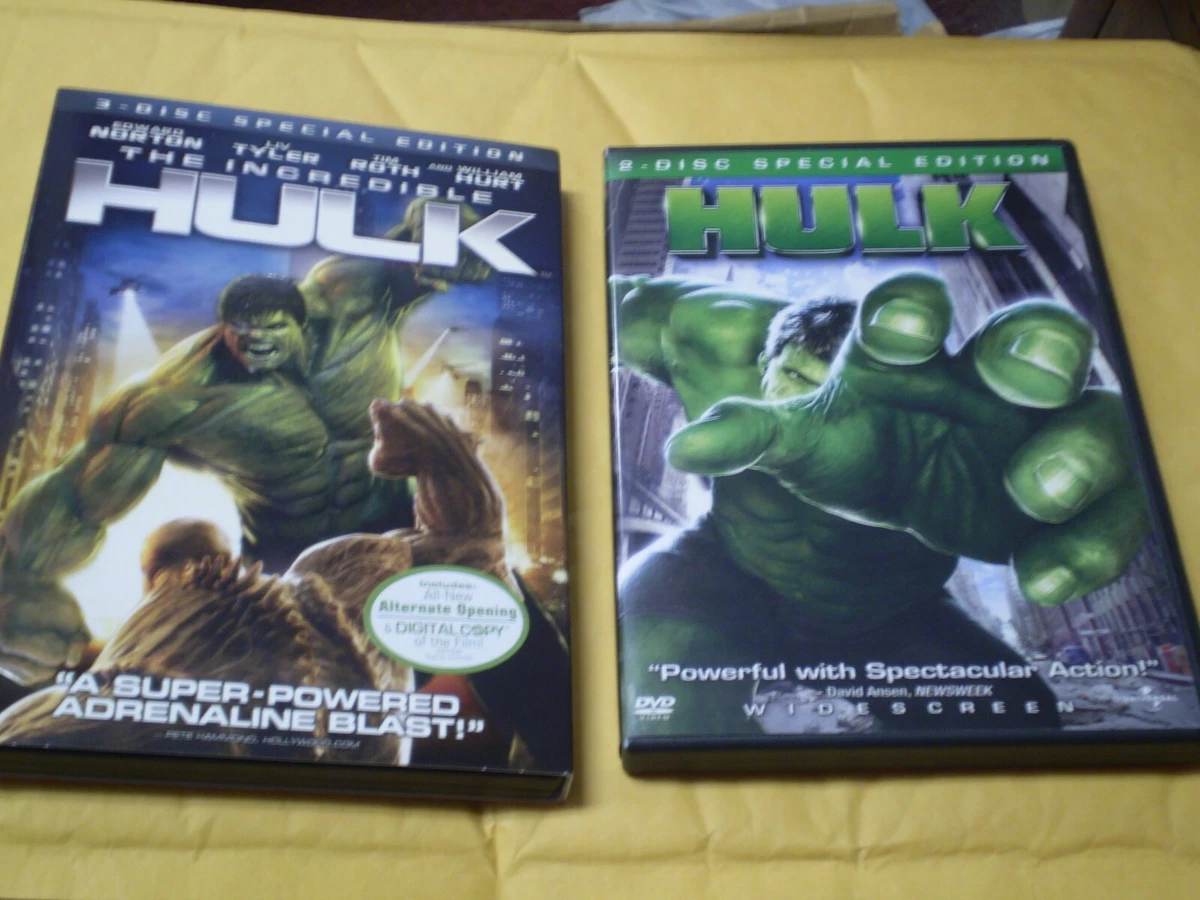The Incredible Hulk Dvd Menu
