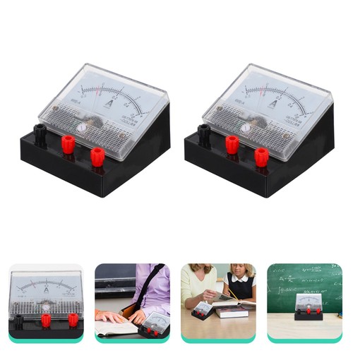 2 Pcs Student Physics Equipment Ammeter Voltmeter Module Laboratory | eBay