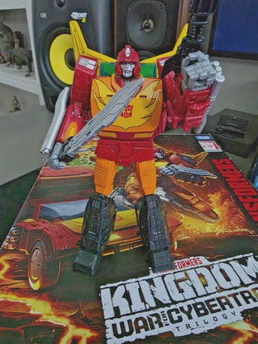 Transformers Kingdom RODIMUS PRIME Commander Class WFC-K29 USED 2021 ...