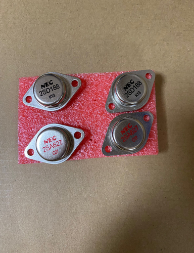 1 PAIRS Transistor NEC TO-3 2SA627/2SD188 A627/D188 #jia | eBay