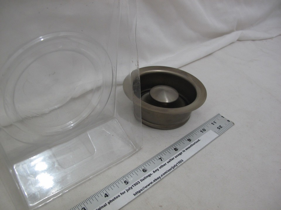 NEW Glacier Bay Garbage Disposal Rim/Stopper BRUSHED NICKEL 7041-101BN ...