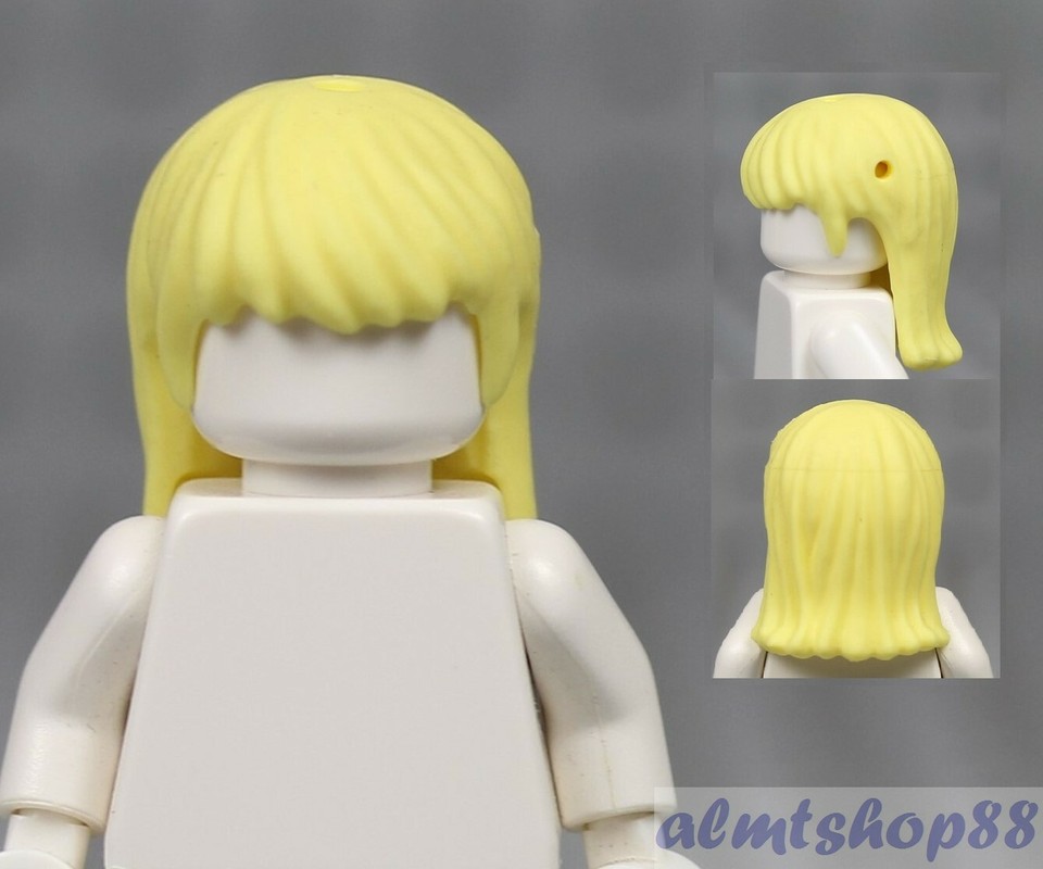 LEGO - FEMALE Hair Pieces - PICK YOUR COLORS & STYLE - Minifigure Wigs ...