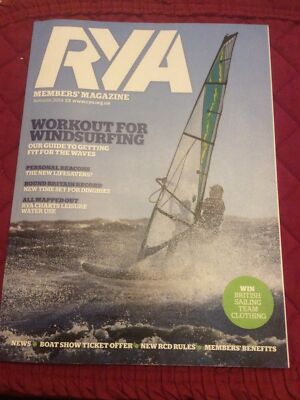 RYA BOAT Yacht MAGAZINE Autumn 2014 - Windsurfing | eBay UK