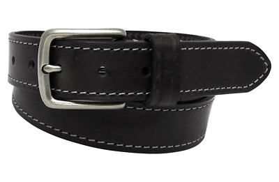 Boconi L59017 Mens Black Bryant Leather Belt Size 40/100 | eBay