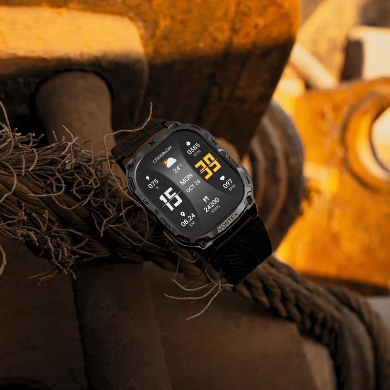 CARBINOX " VORTEX " Tactical Military Smartwatch IP69K Shock ...