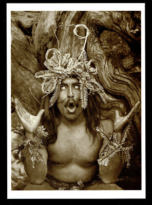 ⫸ 999 Postcard HAMATSA Emerging from Woods, Koskimo - 1914 Photo ...