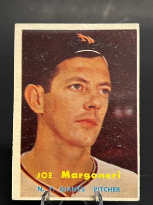 1957 Topps Baseball Card Joe Margoneri #191 Ex-Exmt Range KB | eBay