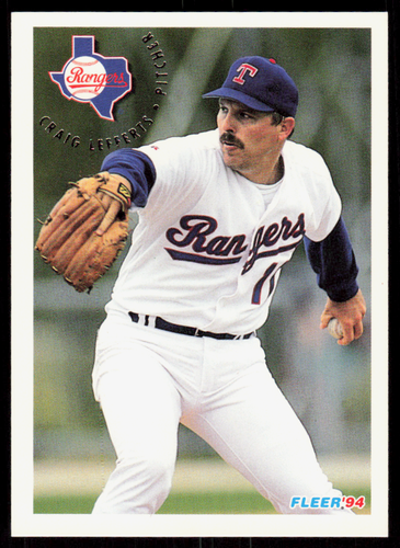 1994 Fleer 311 Craig Lefferts Texas Rangers | eBay