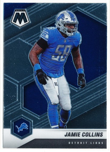 2021 Panini Mosaic Football Jamie Collins #78 Detroit Lions | eBay