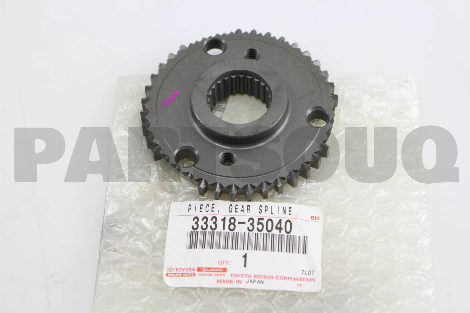 3331835040 Genuine Toyota PIECE, GEAR SPLINE, NO.5 33318-35040 | eBay