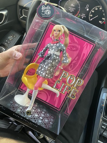 Mattel 50th Anniversary "Pop Life" Barbie Doll | eBay