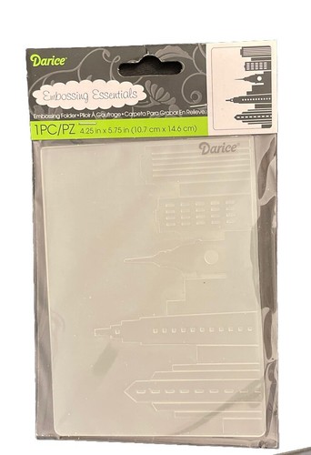 Darice Embossing Folders Cityscape Skyscraper City Scene 1219-407 | eBay