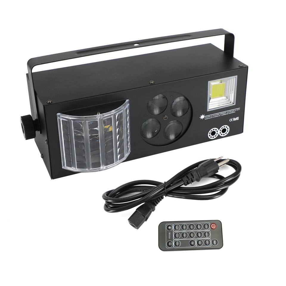 4In1 80W RGBW Pattern Strobe Lights LED DMX DJ Disco Party Stage Light ...