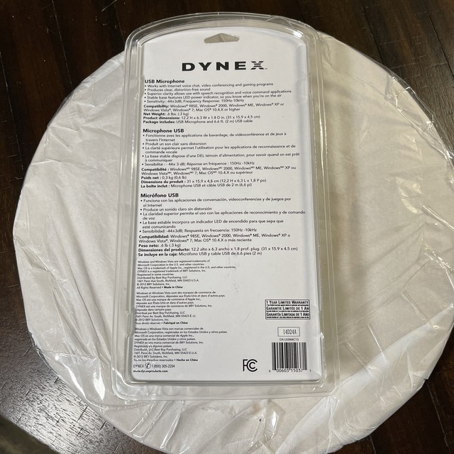 Dynex USB Microphone Windows 7 Dx-usbmic13 for sale online | eBay
