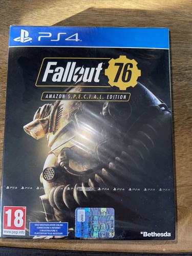 FALLOUT 76 PS4 PLAYSTATION 4 GAMES Nuovo Imballato Con Set Di Spille ...
