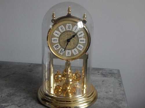 Kundo Anniversary Quartz Clock With Dome Made In Germany Good Working ...