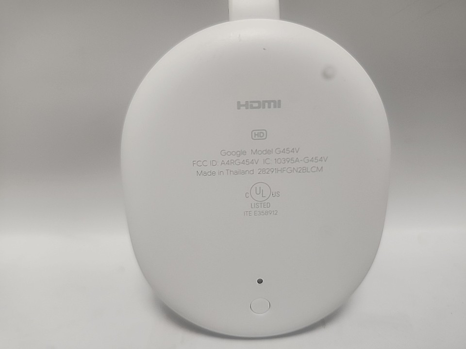 Google Chromecast HD G454V with Google TV and Remote | eBay