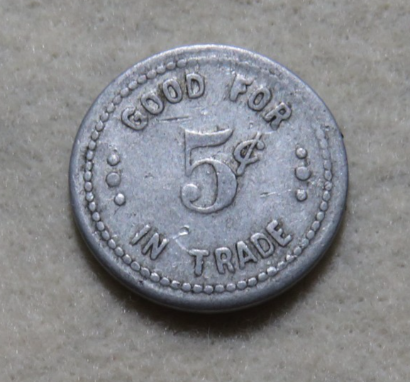 FORT RITNER IND. T. A. & F. W. HOLLAND 5¢ INDIANA TOKEN | eBay