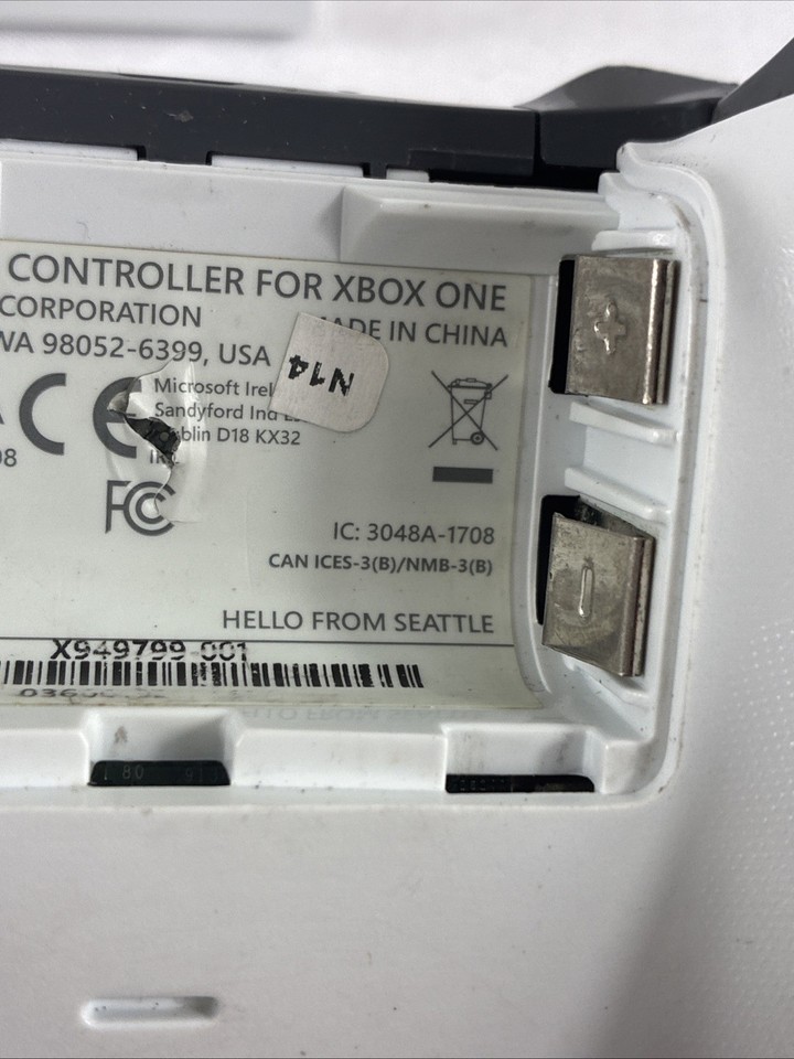 Microsoft Xbox One Wireless Controller Model 1708 OEM Bluetooth Tested ...