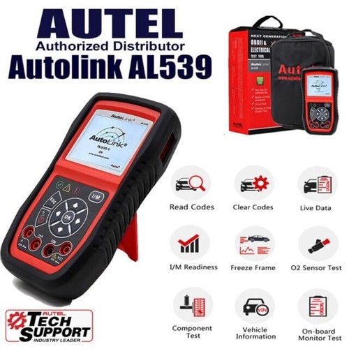 Autel AutoLink AL539 OBD2 Scanner Car Diagnostic Scan Tool Automotive ...