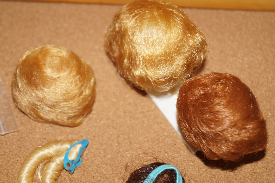 Vintage Barbie Midge Fashion Queen/Color Magic Wigs Lot of 10 pieces | eBay