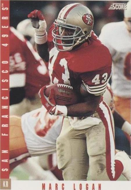 1993 Score - Marc Logan #383 for sale online | eBay