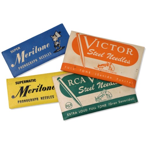 RCA Victor and Meritone 250pc Antique Phonograph Needles 4 Packs | eBay