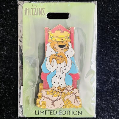 LE 400 WDI Prince John Villains Robin Hood MOG D23 Expo Event Disney ...