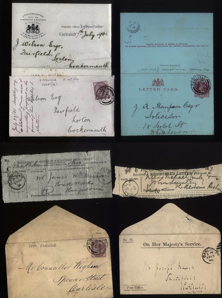 Under Postal Certificate