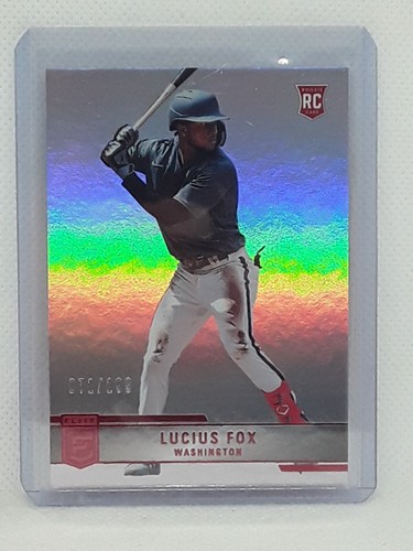 2022 Panini Chronicles - Elite Lucius Fox #38 Red /199 (RC) for sale ...
