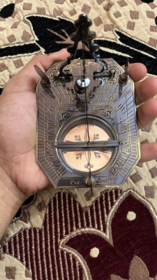 Pendulum Compass Brass London Nautical Vintage Antique Compass Maritime ...