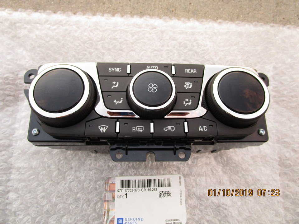 13 - 17 BUICK ENCLAVE 4D SUV A/C HEATER CLIMATE TEMPERATURE CONTROL OEM ...