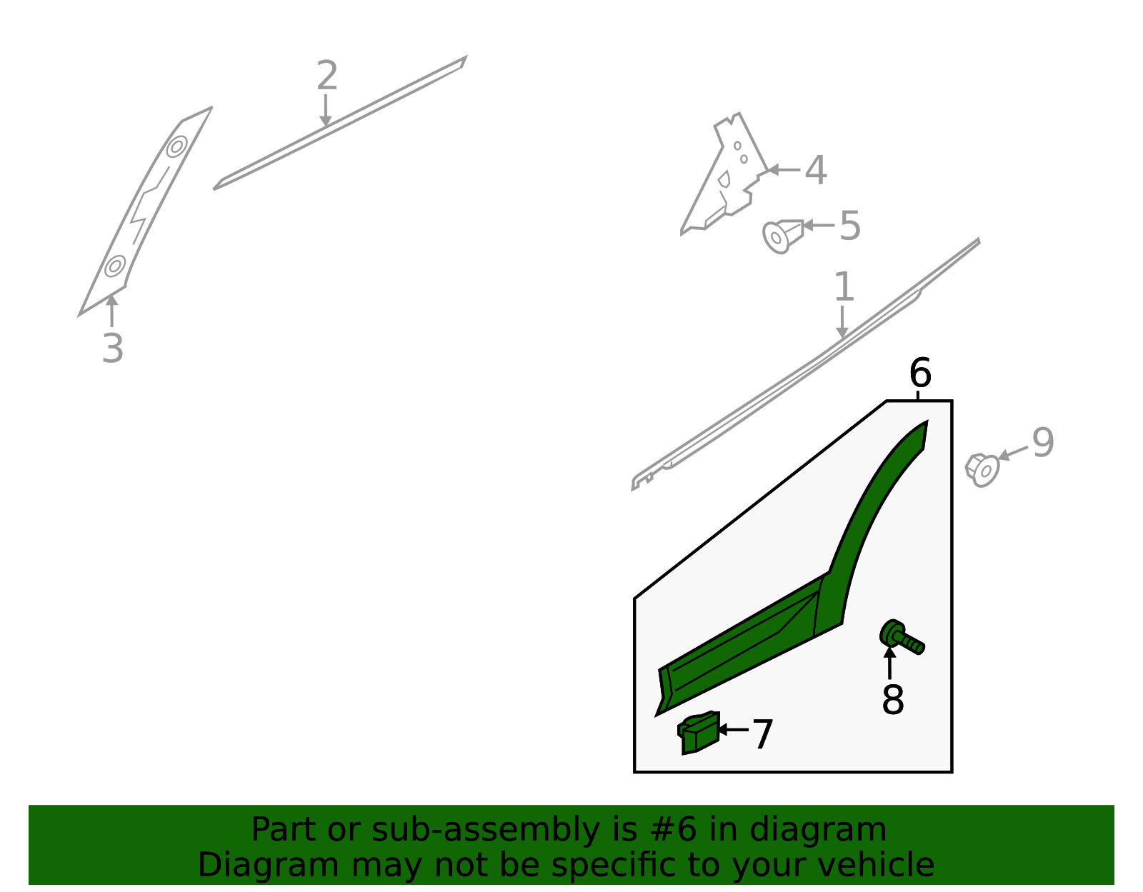 Genuine Hyundai Side Molding 87731-S1AB0-SCR for sale online | eBay