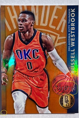 Russell Westbrook 2015 Panini Gold Standard #110 Serial Numbered 241/ ...