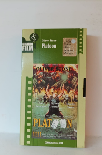 Platoon Un Film D'Oliver Stone VHS | eBay