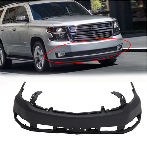 Primed Bumper Cover Fascia Front for Chevy Chevrolet Tahoe GM1000973C ...