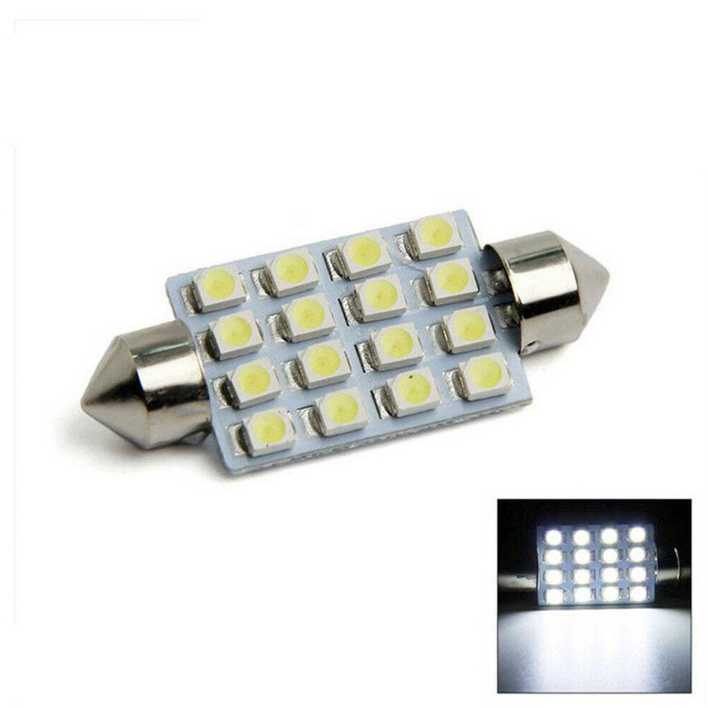 14x Car Interior LED Light Bulbs Accessories For Dome Map License Plate ...