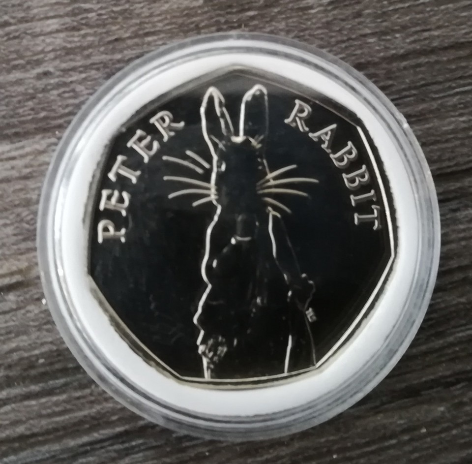 Peter Rabbit 2019 50p Fifty Pence Coin | eBay UK