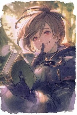 Paper Product Lamorak Illustration Card With Message Granblue Fantasy ...