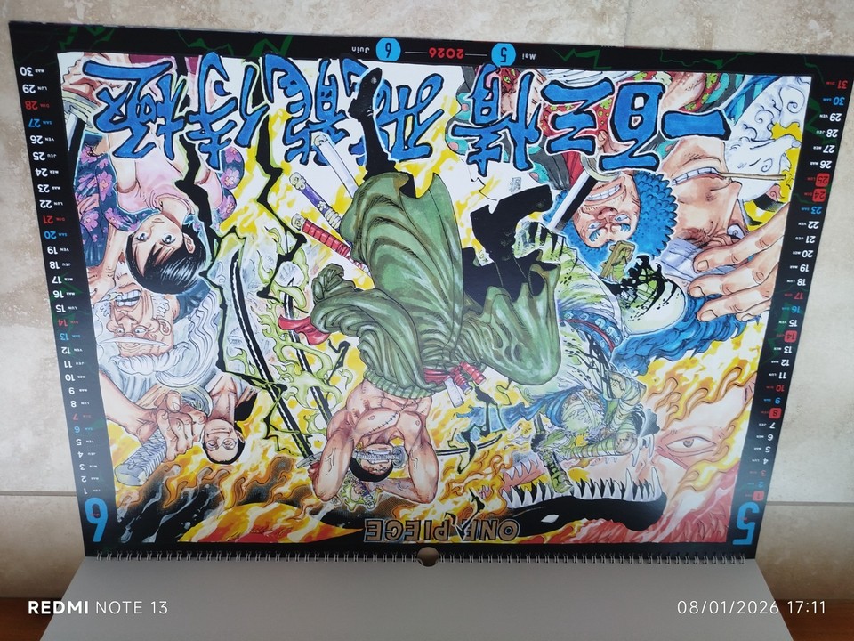 CALENDRIER ONE PIECE 2026 STAR COMICS EIICHIRO ODA | eBay