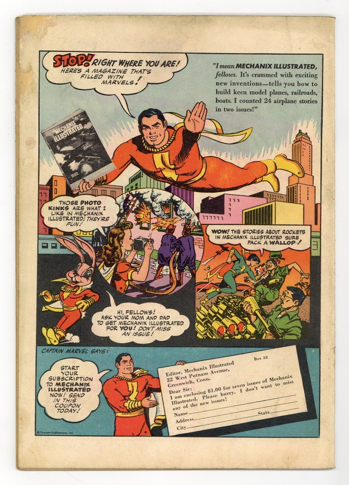 Captain Marvel Adventures #51 GD 2.0 1946 | eBay