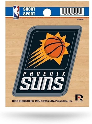 Phoenix Suns 3 Inch Sticker Decal, Full Adhesive Backing, Easy Peel and ...