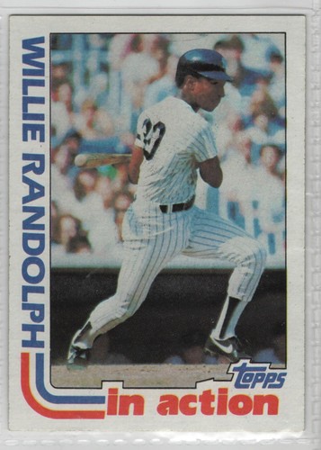 1982 Topps Baseball Card #570 Willie Randolph IA-Yankees | eBay