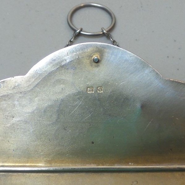 ANTIQUE ENGLISH STERLING SILVER CALLING CARD / BUSINESS CARD CASE, 60 ...