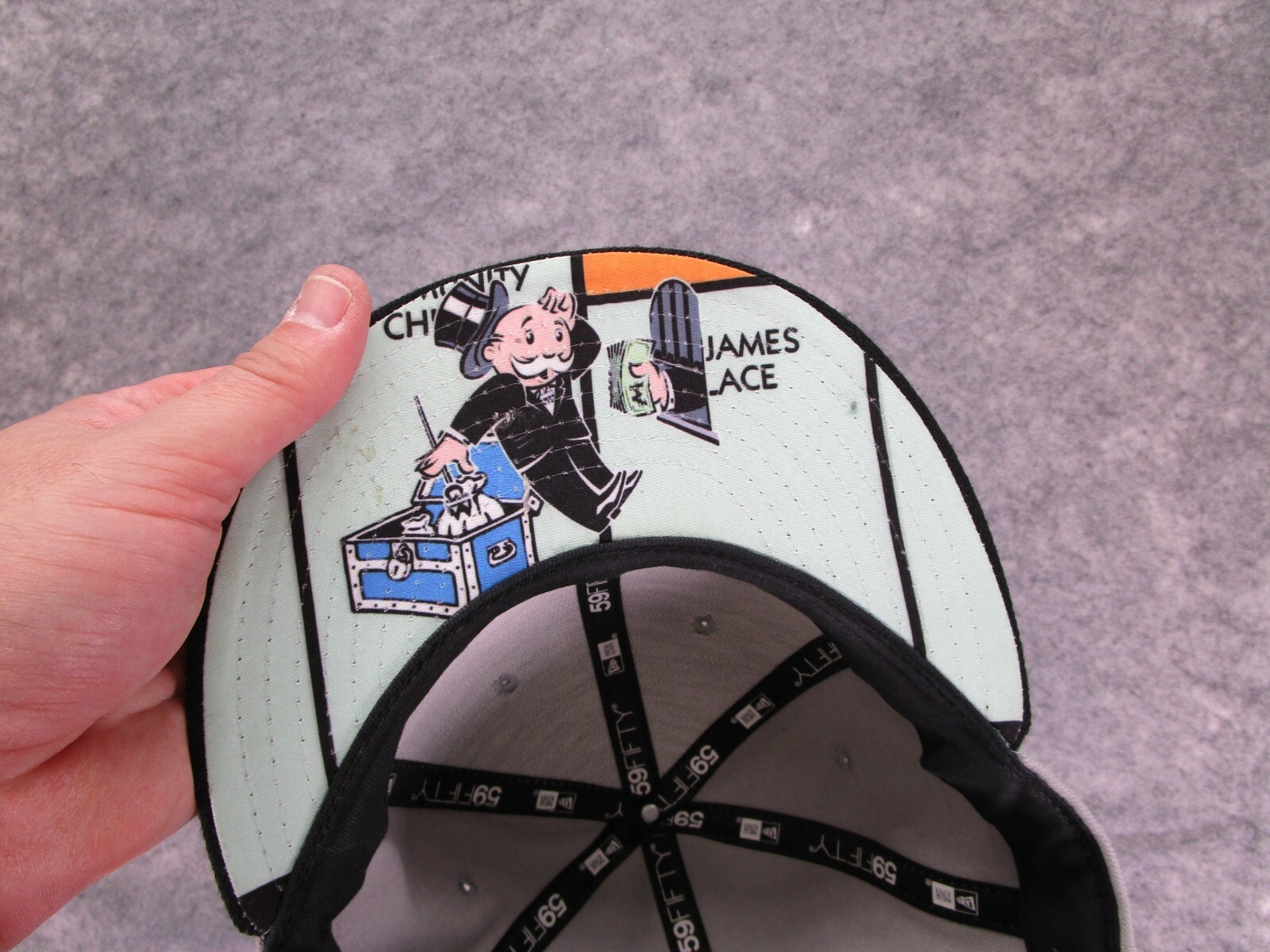 NEW ERA 59FIFTY Fitted Cap MONOPOLY Community Chest S… - Gem