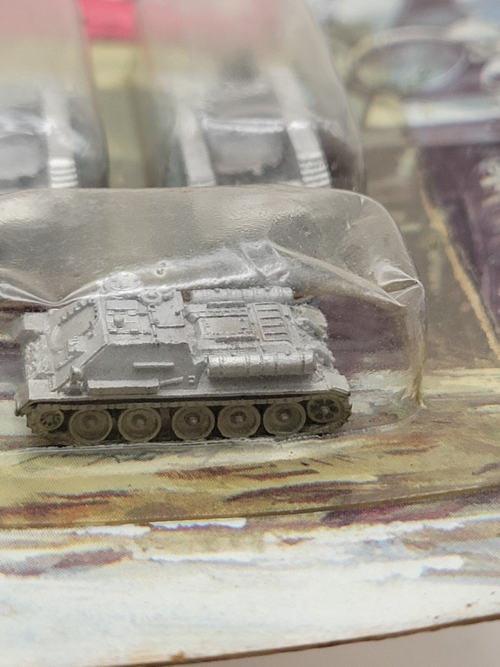 1981 Sealed GHQ MICRO ARMOUR 1:285 Scale WWII R10 Soviet Union SU-100 ...