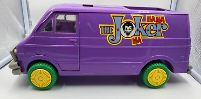 1990 Toy Biz Batman Water Shooting Action Villain Joker Van | eBay
