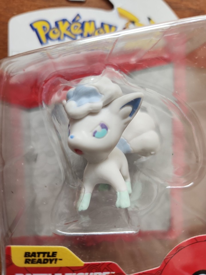 Pokemon Battle Ready ALOLAN VULPIX Battle 1.75" Figure New in Package ...