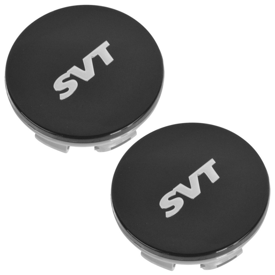 OEM Wheel Hub Center Cap Cover Black Pair for Mustang Focus Raptor ...